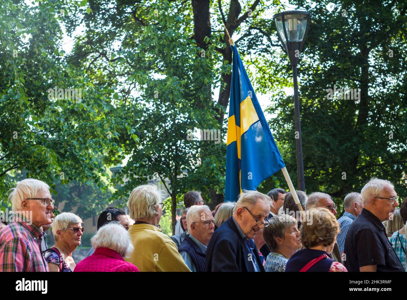 Sweden, Narke, Orebro, National Day of Sweden celebration, June 6 ...