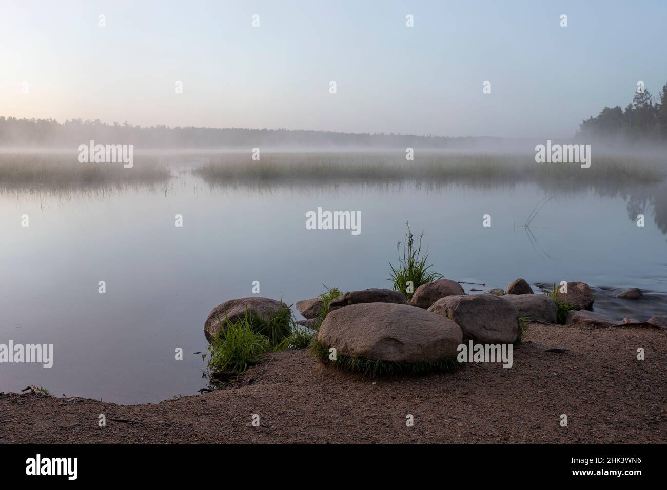 USA, Minnesota, Itasca State Park, Mississippi Headwaters Stock Photo ...