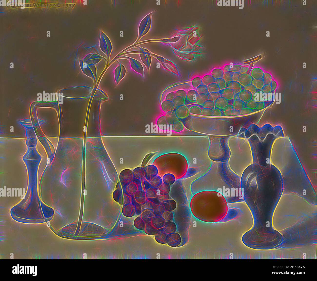 Inspired by Still life with grapes, Gustave Van de Woestyne, 1937 ...