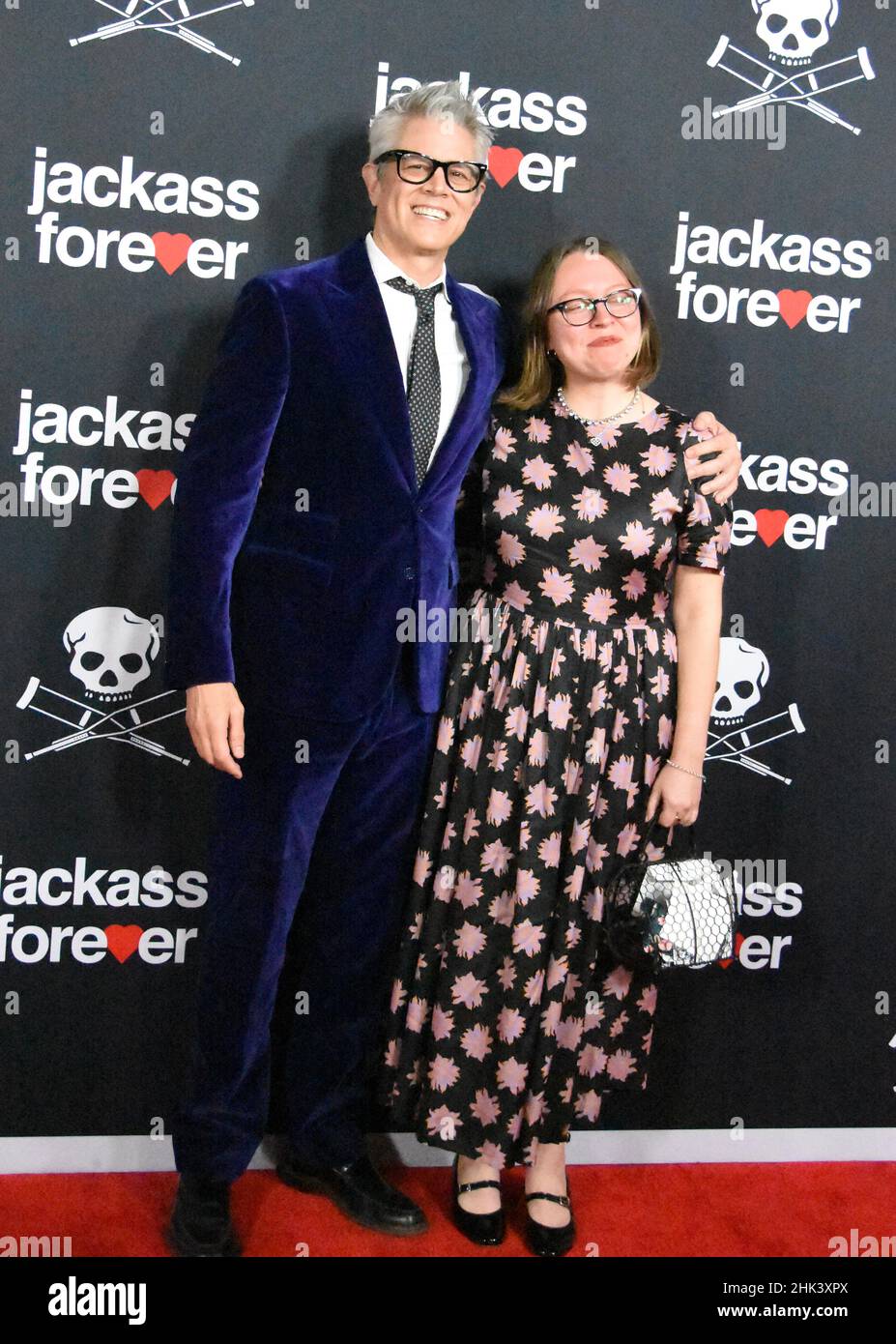 Los Angeles, California, USA 1st February 2022 Actor Johnny Knoxville ...