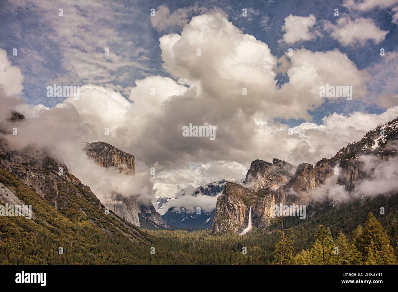 Tunnel View, Yosemite Stock Photo - Alamy