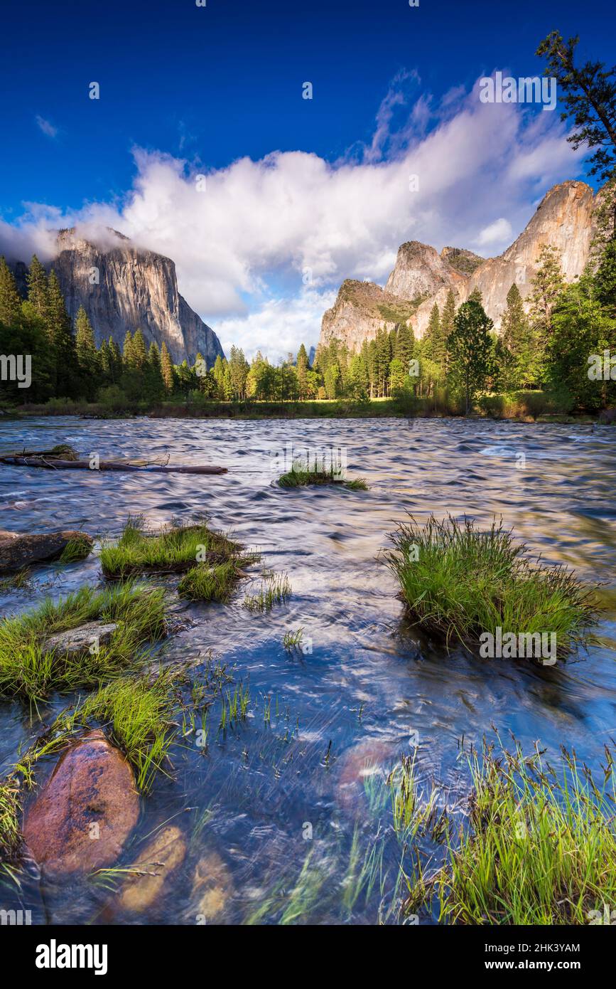 Gates of the Valley, Yosemite National Park, California, USA Stock ...