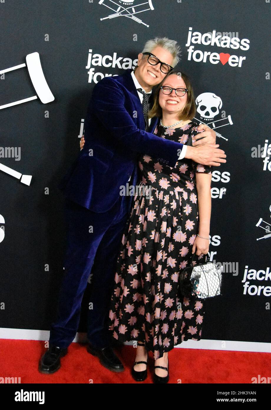 Los Angeles, California, USA 1st February 2022 Actor Johnny Knoxville ...