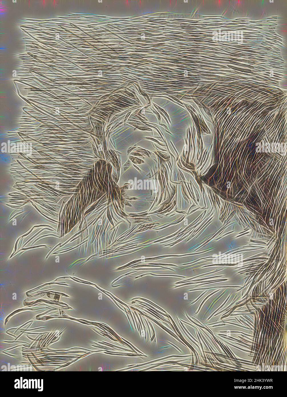 Inspired by The convalescent sick man, James Ensor, circa 1880-1890 ...