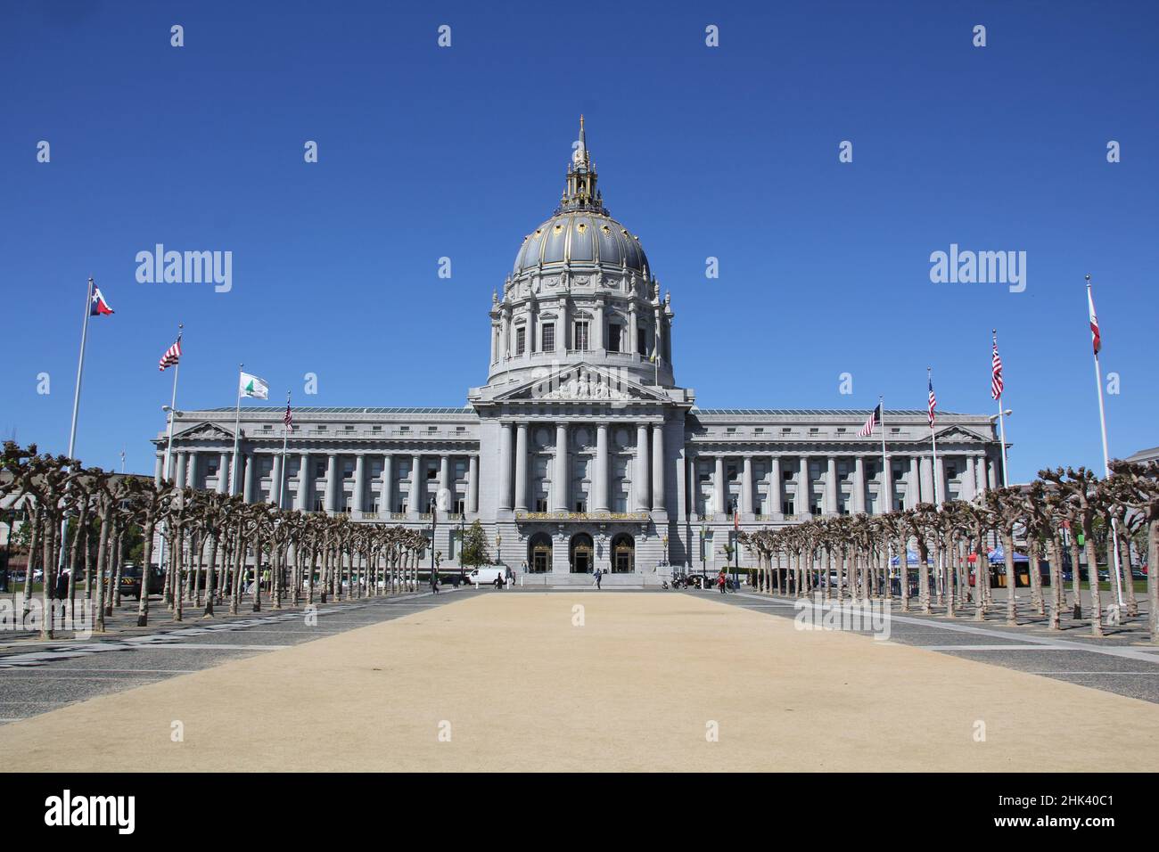 San Francisco City Hall, the seat of government for the city in the ...