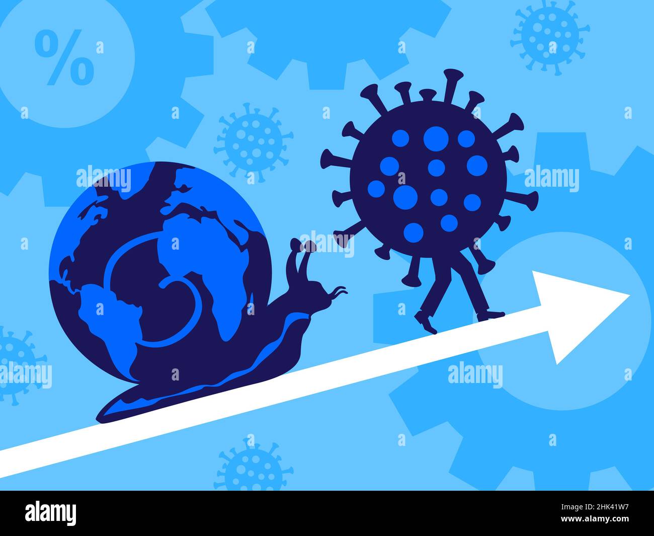 Economic growth cartoon illustration hi-res stock photography and ...