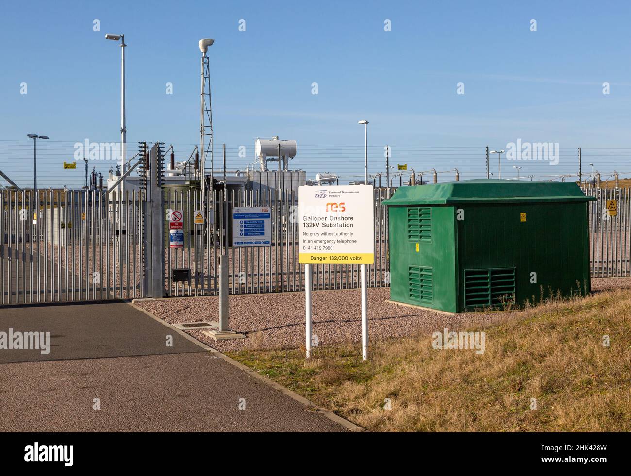 Galloper Onshore electricity substation for offshore wind farm ...
