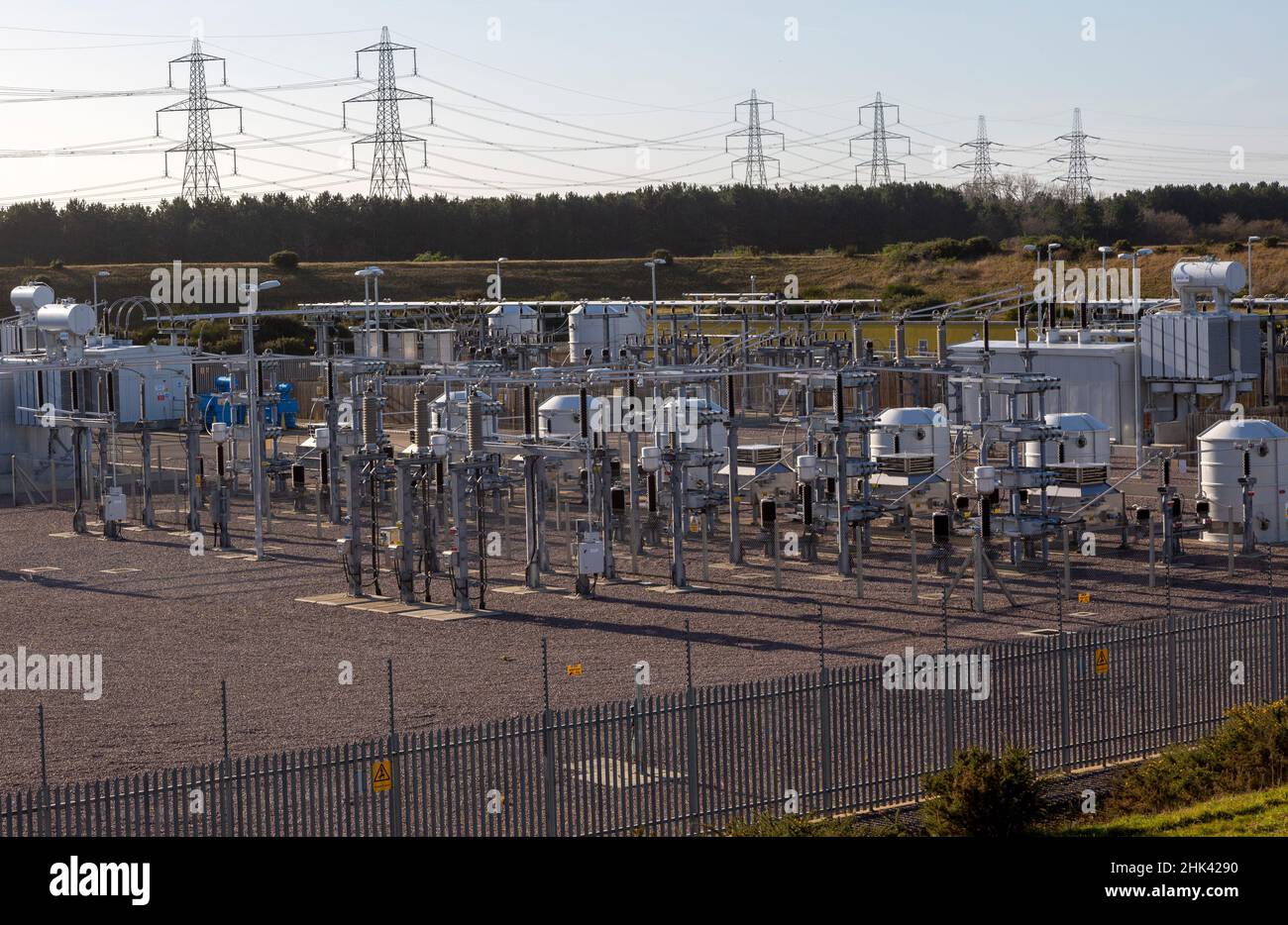 Galloper Onshore electricity substation for offshore wind farm ...