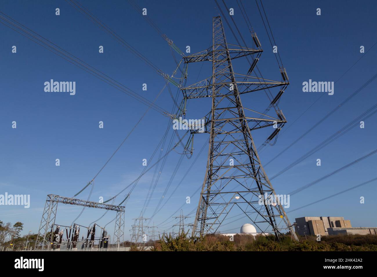 Inner Gabbard Offshore wind farm electricity substation connection to ...