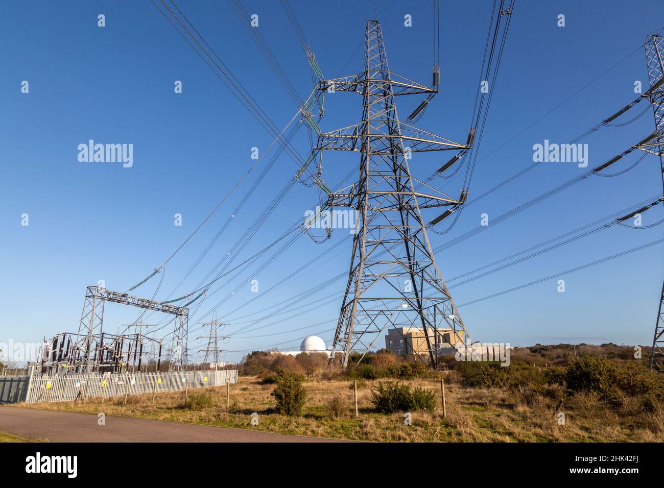 Inner Gabbard Offshore wind farm electricity substation connection to ...