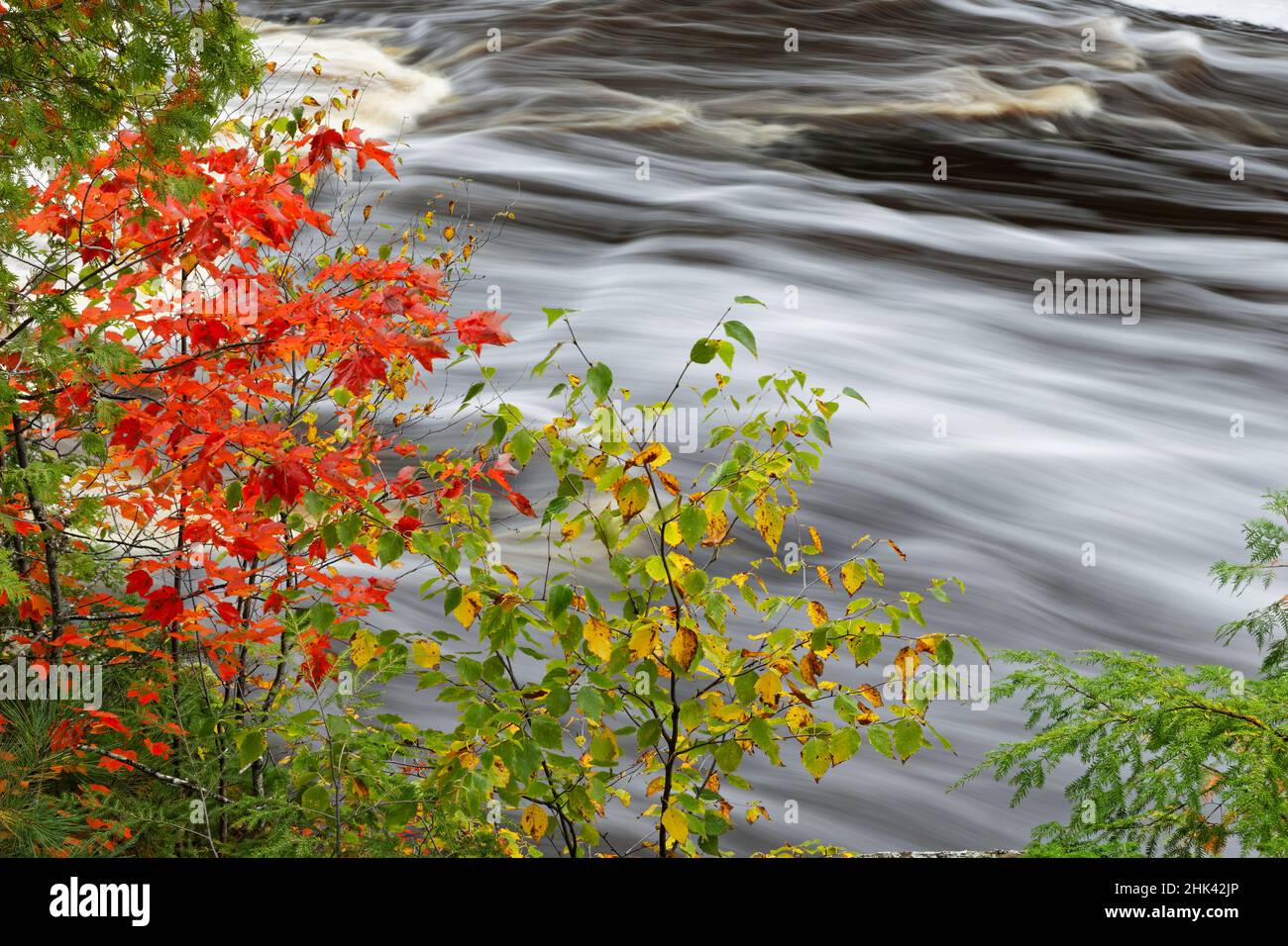 Northwoods waterfall hi-res stock photography and images - Alamy