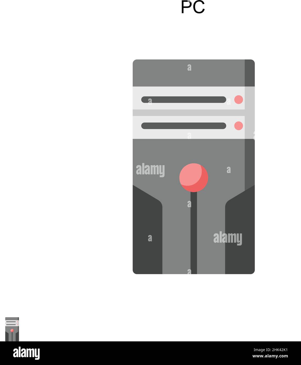 Pc template Cut Out Stock Images & Pictures - Alamy