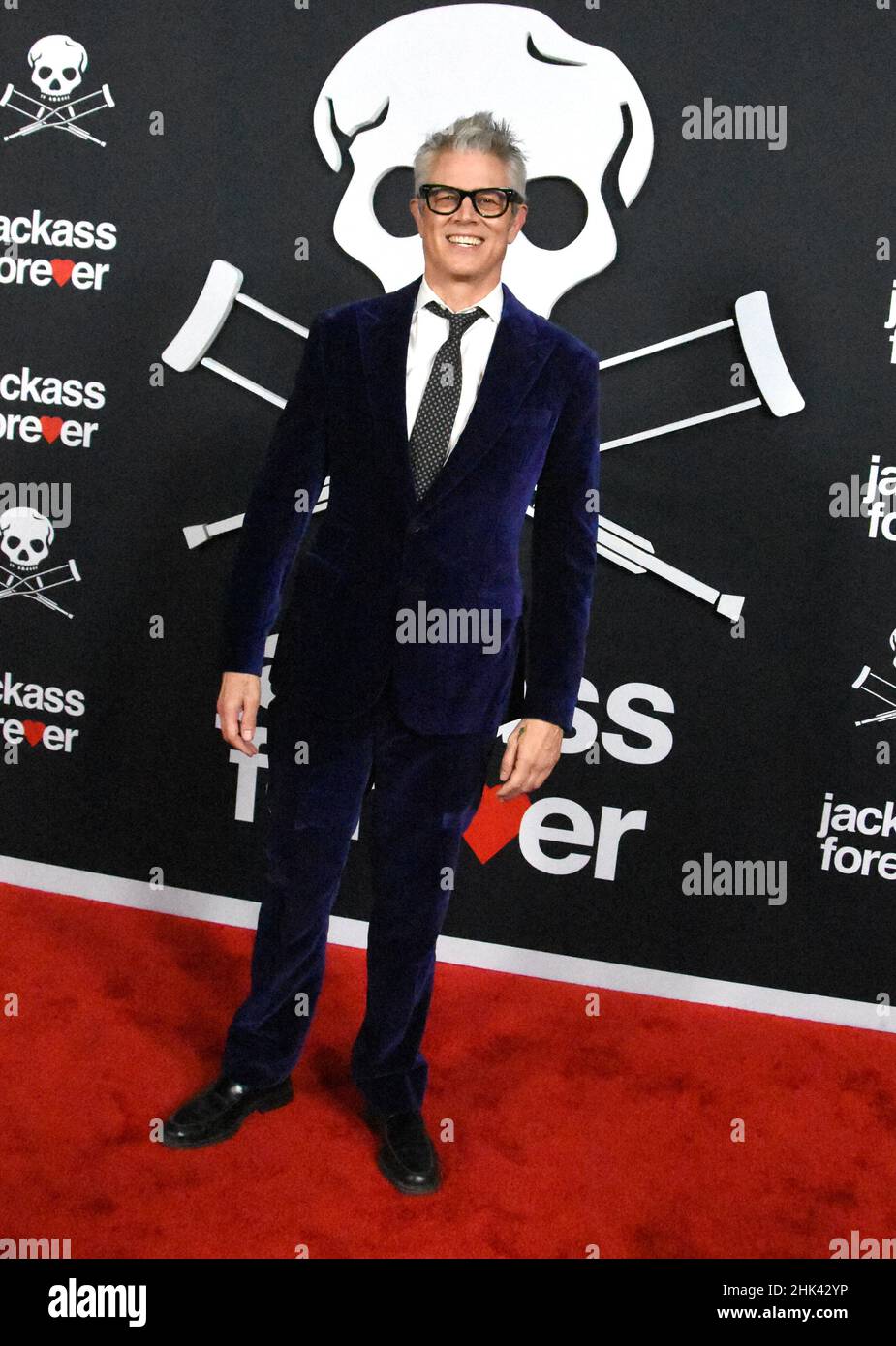 Los Angeles, California, USA 1st February 2022 Actor Johnny Knoxville ...