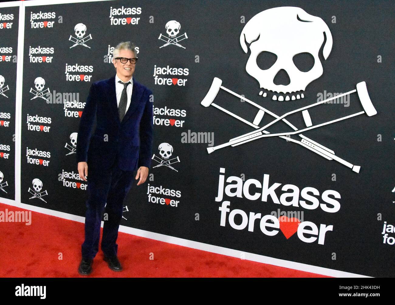 Los Angeles, California, USA 1st February 2022 Actor Johnny Knoxville ...