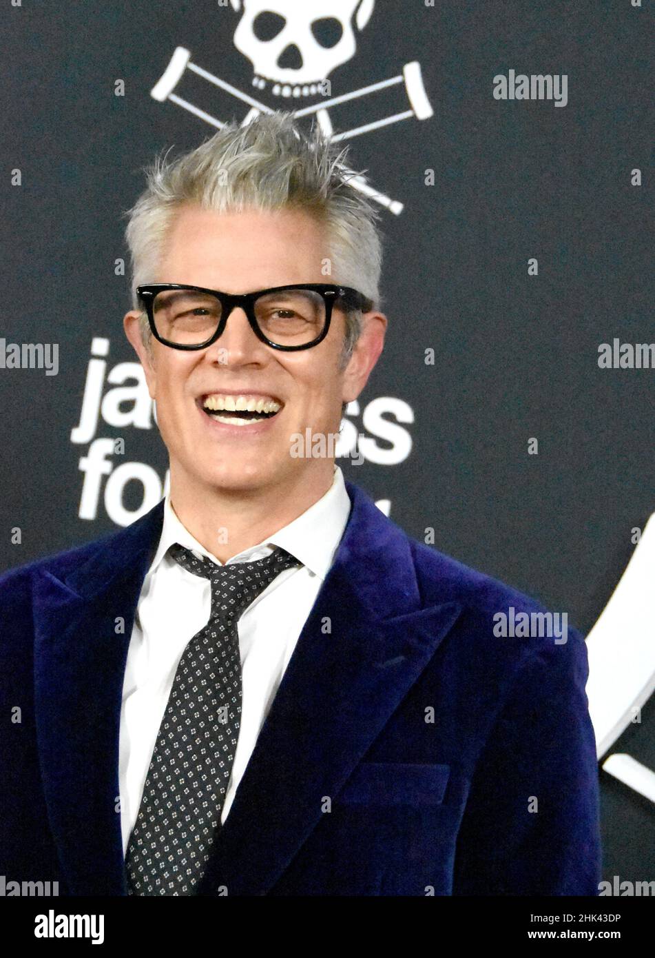 Los Angeles, California, USA 1st February 2022 Actor Johnny Knoxville ...