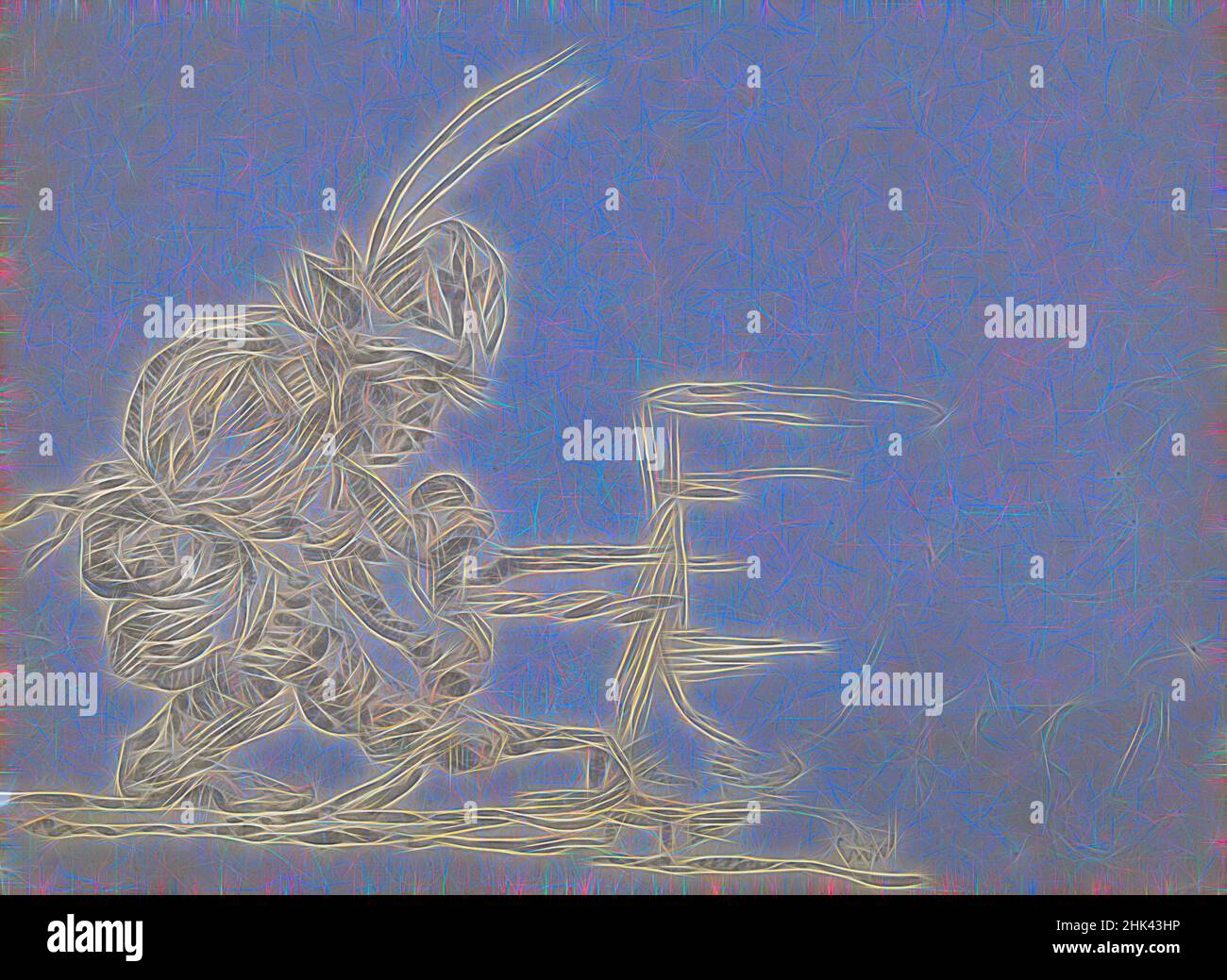 Inspired by Jester, James Ensor, circa 1880-1890, drawing, Belgian Art ...