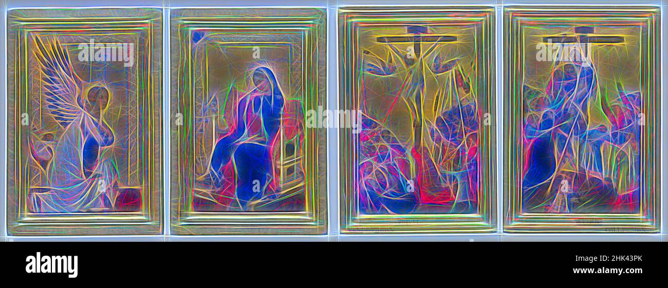 Inspired by Orsini Polyptych, Simone Martini, 14th century, group of ...