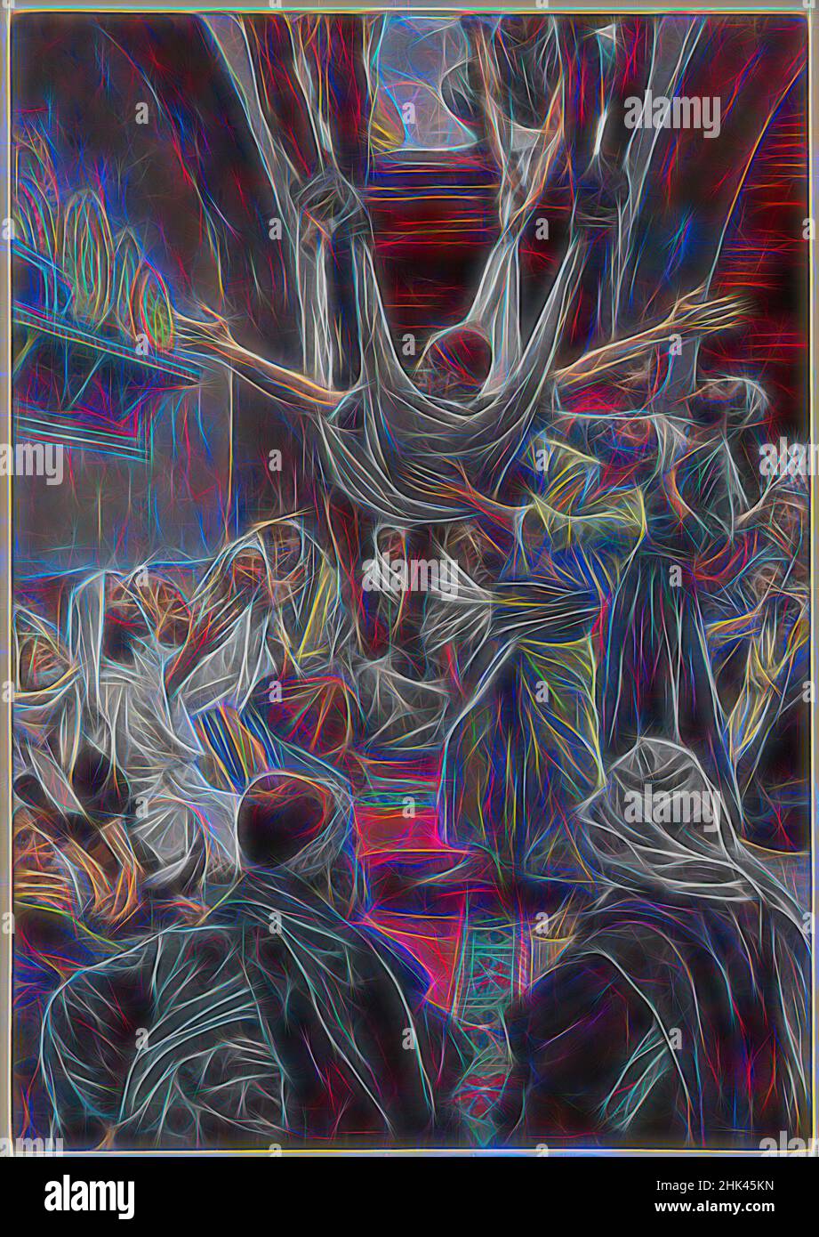 Christ healing palsied man hi-res stock photography and images - Alamy