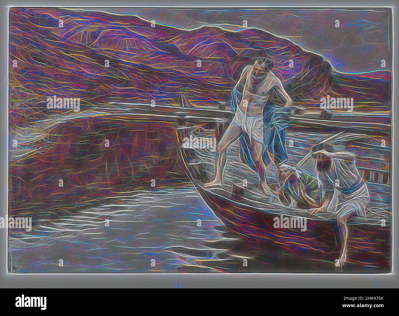 Inspired by Saint Peter Alerted by Saint John to the Presence of the ...