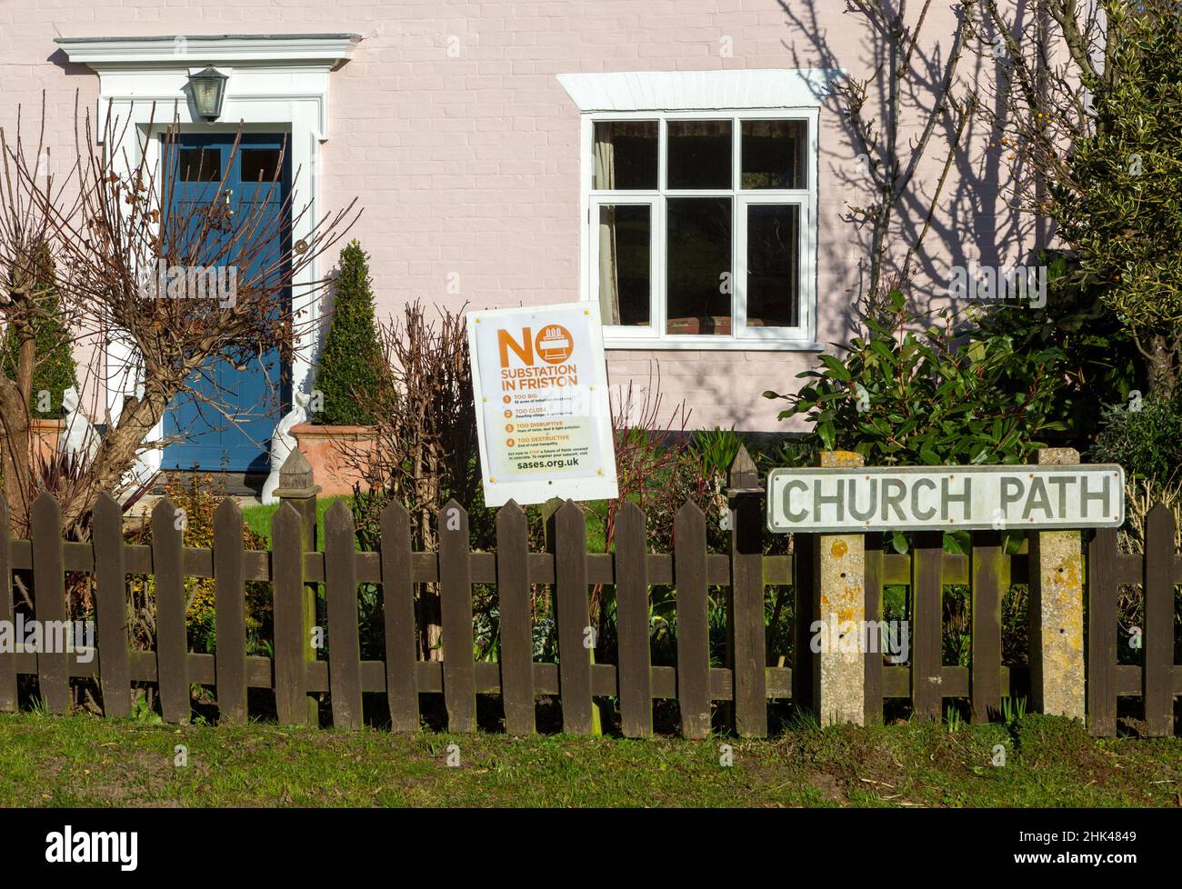 Wind farms and england village hi-res stock photography and images - Alamy
