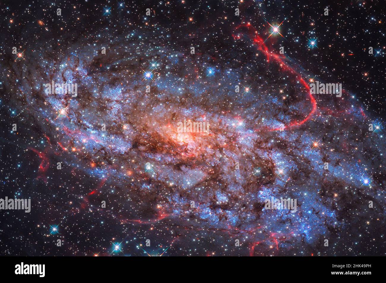 Cluster of stars. Starfield. Nebula. Elements of this image furnished ...