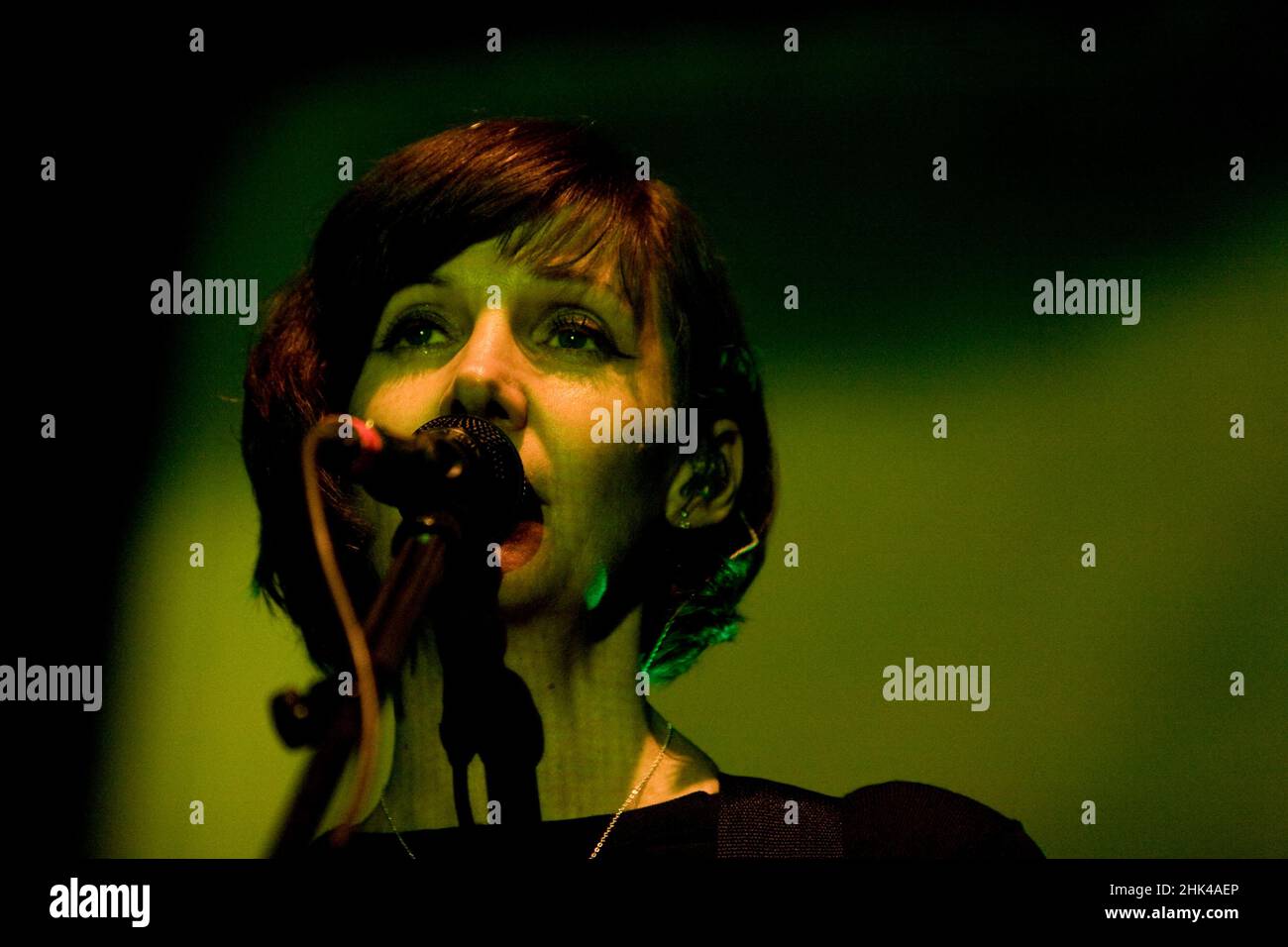 Bilinda Butcher of My Bloody Valentine at the Electric Arena tent ...