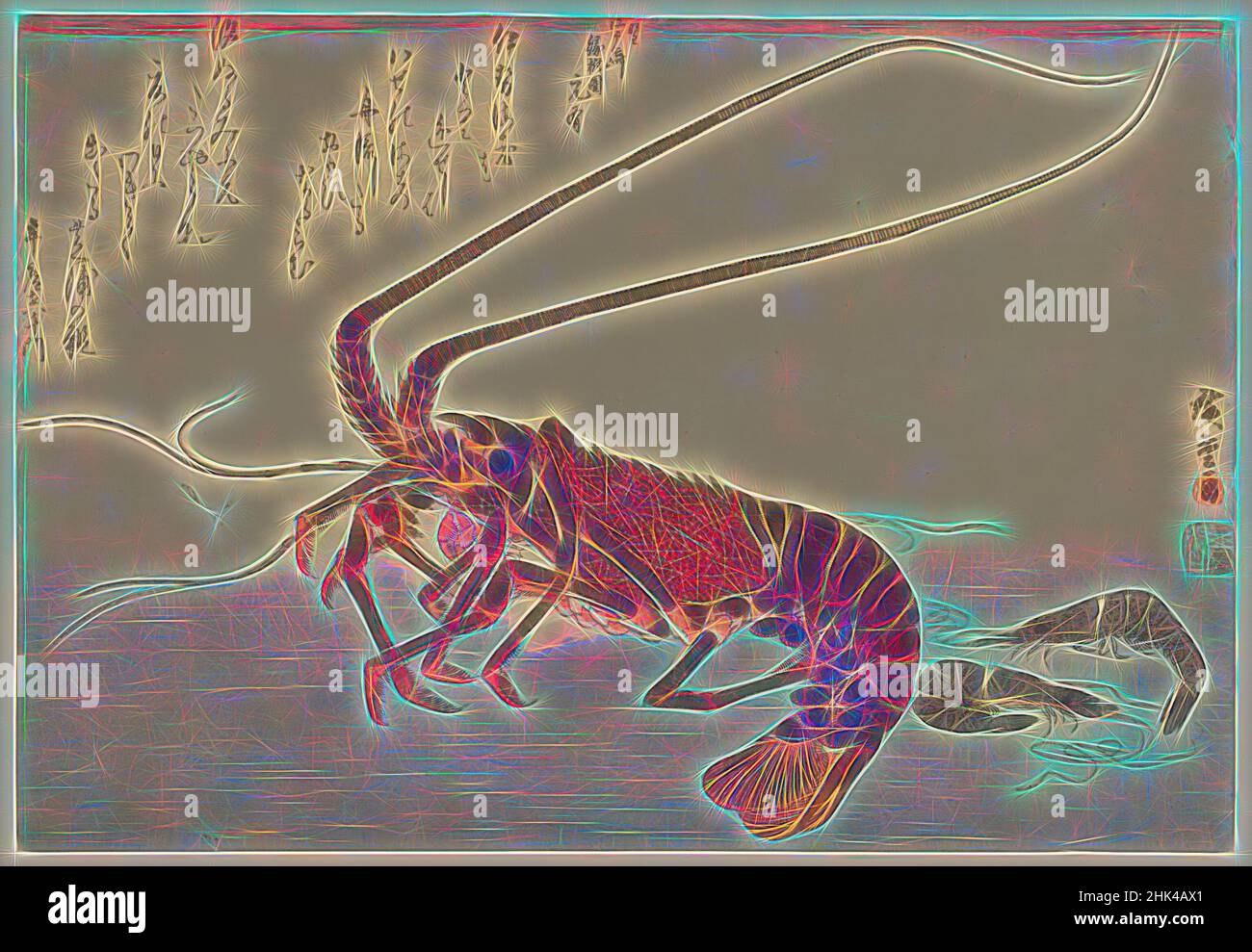 Inspired by Crayfish and Two Shrimps, From the series: Great Fish, 1832 ...