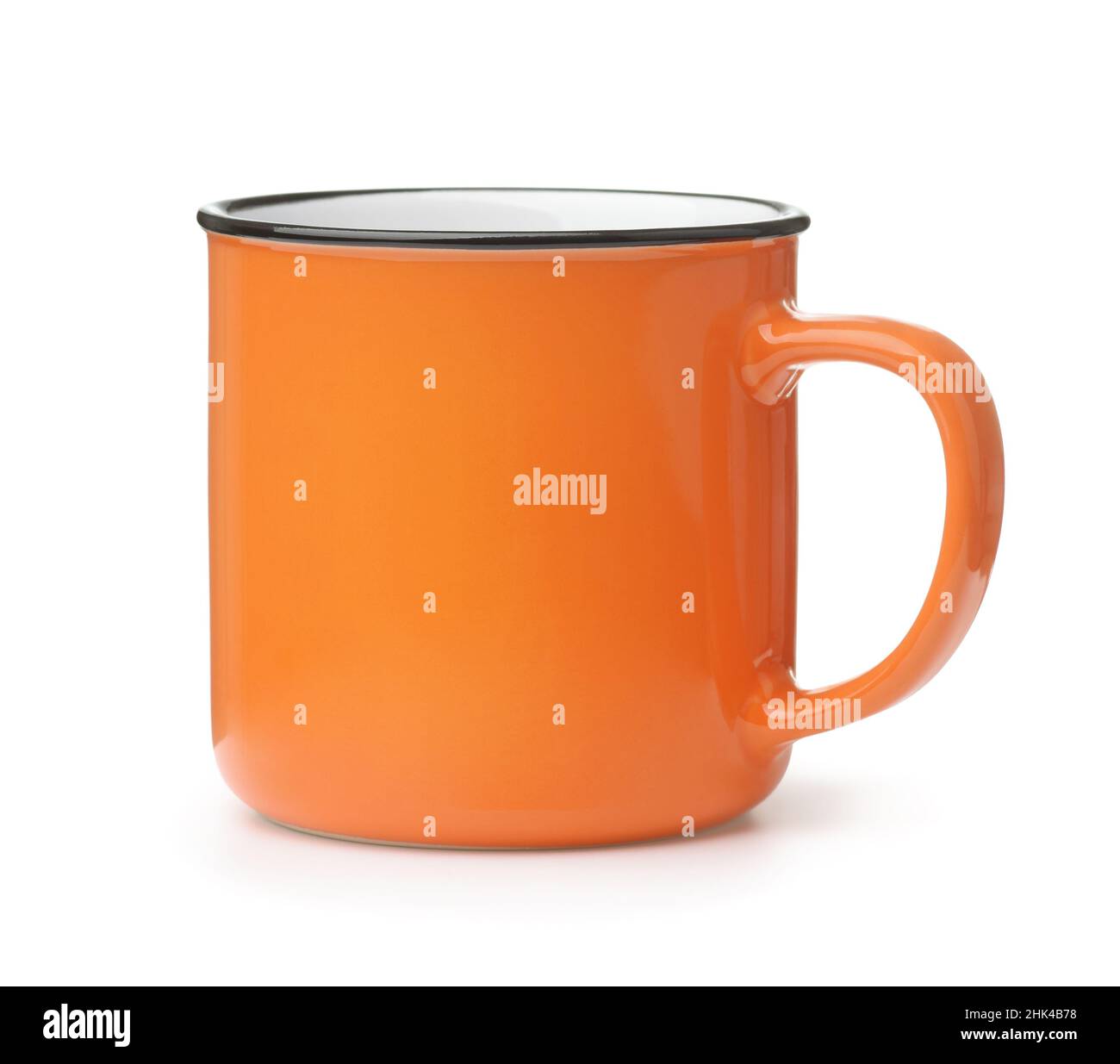 Simple orange template background Cut Out Stock Images & Pictures - Alamy