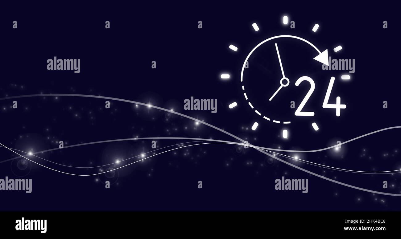 24 hour clock hi-res stock photography and images - Alamy