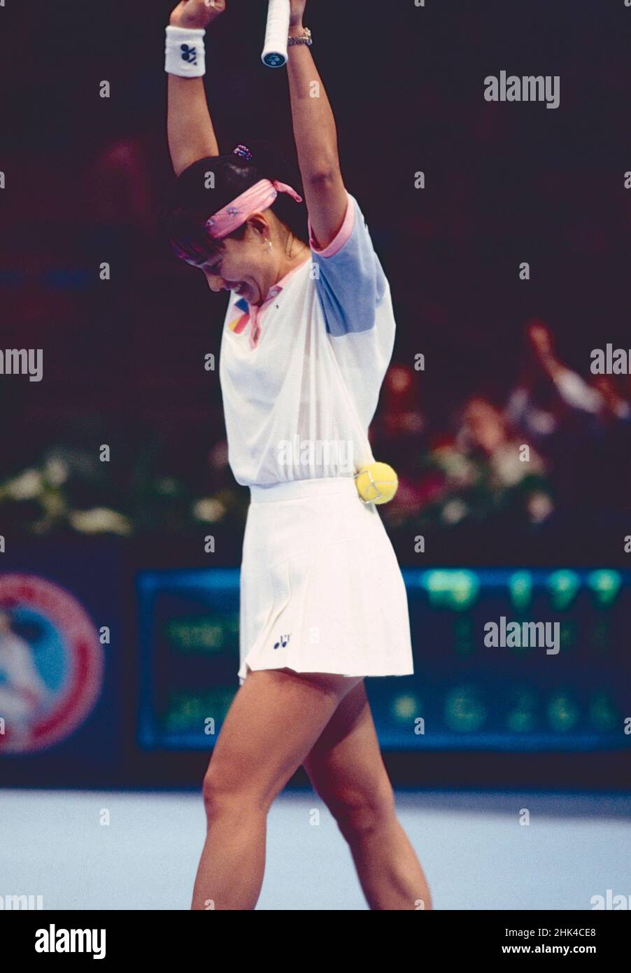 Japanese tennis player Kimiko Date, 1994 Stock Photo - Alamy