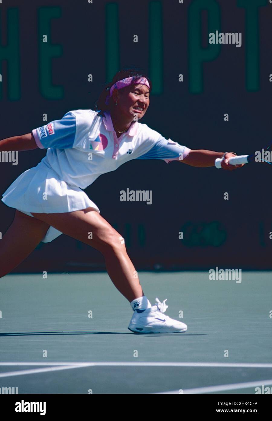 Japanese tennis player Kimiko Date, Lipton 1995 Stock Photo - Alamy