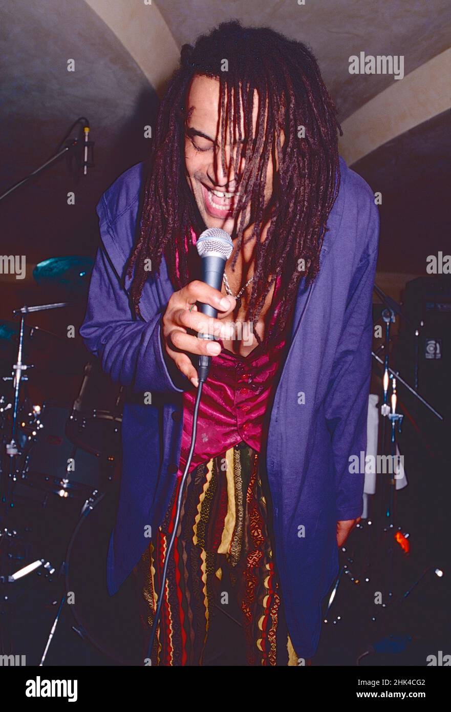 French tennis player Yannich Noah, 1990s Stock Photo - Alamy