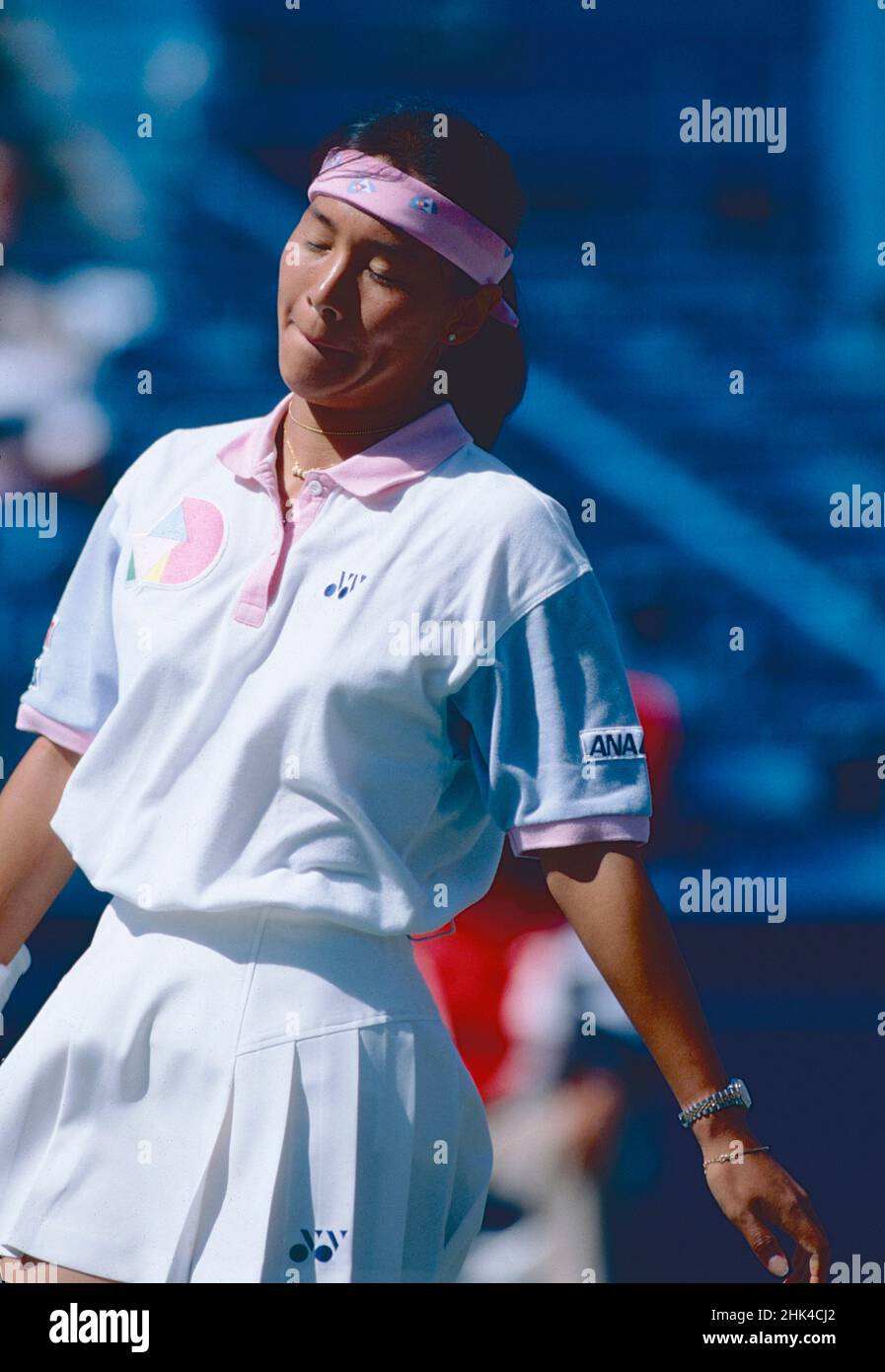 Japanese tennis player Kimiko Date, US Open 1994 Stock Photo - Alamy