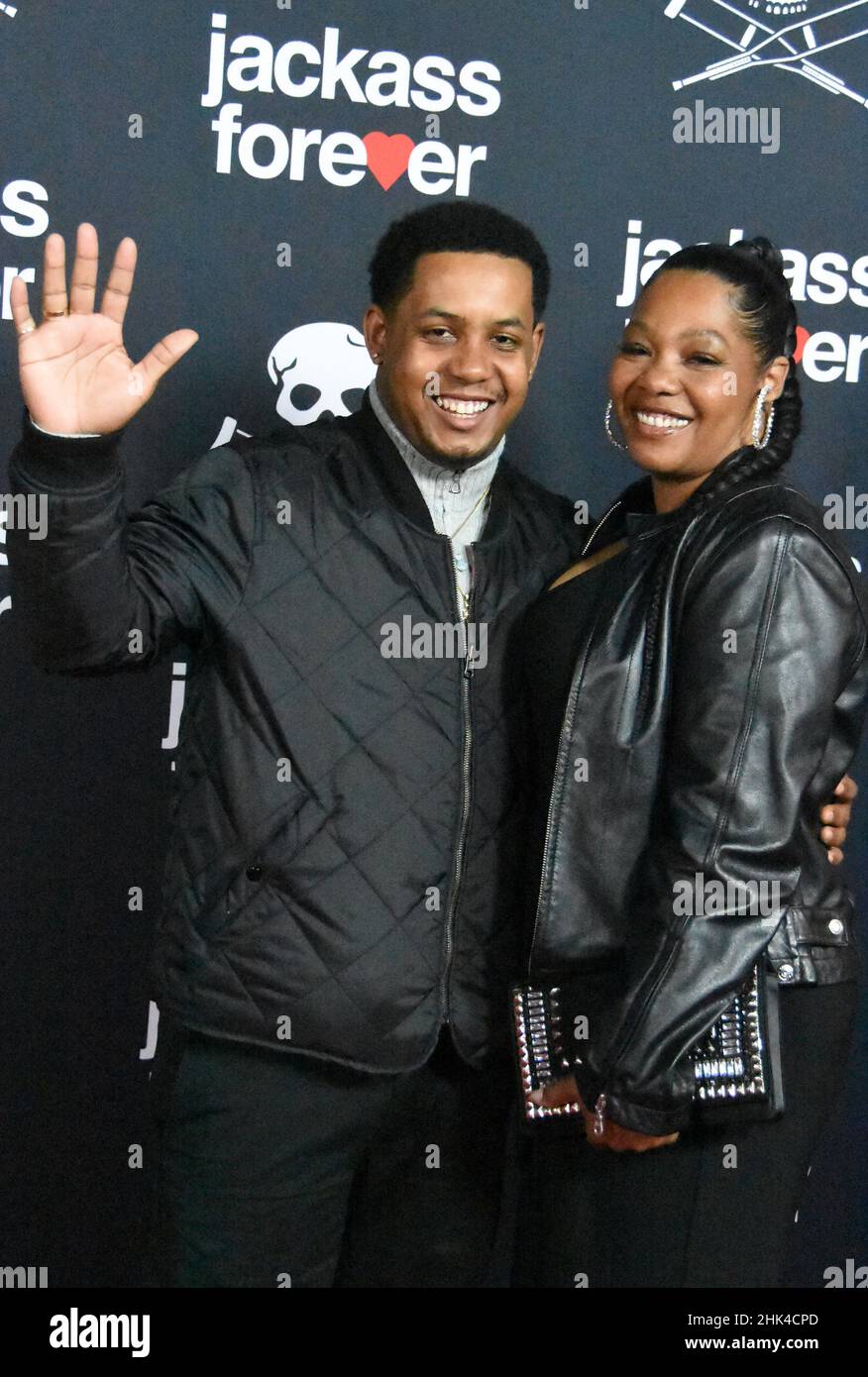 Los Angeles, California, USA 1st February 2022 Actor Jasper Wilson and ...