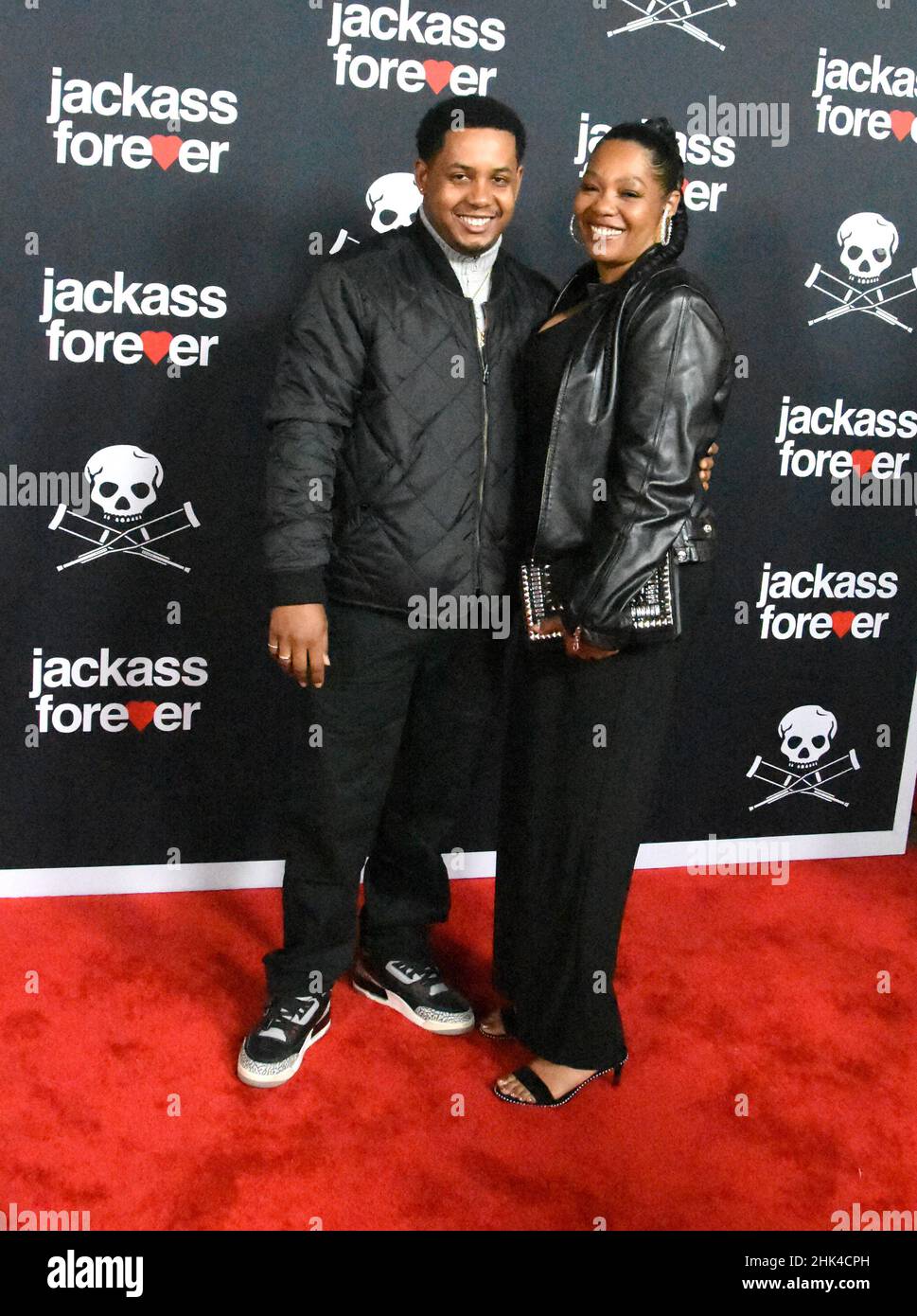 Los Angeles, California, USA 1st February 2022 Actor Jasper Wilson and ...