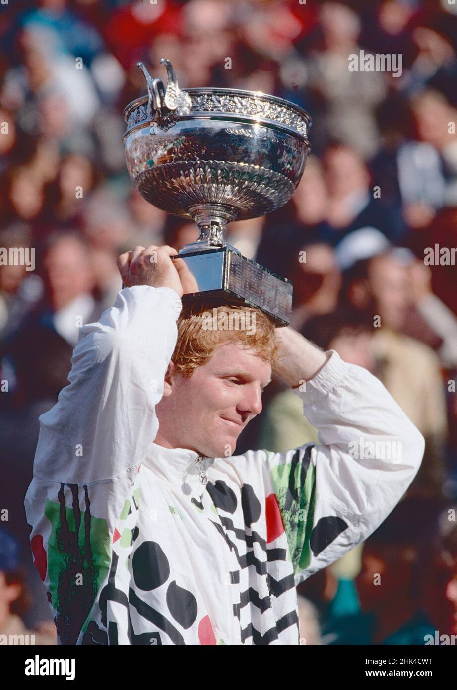 American tennis player Jim Courier, Roland Garros, France 1991 Stock ...