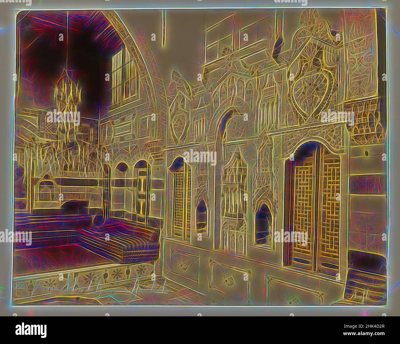 Inspired by Damascus- Reception room of the Istambouli House, Felix ...