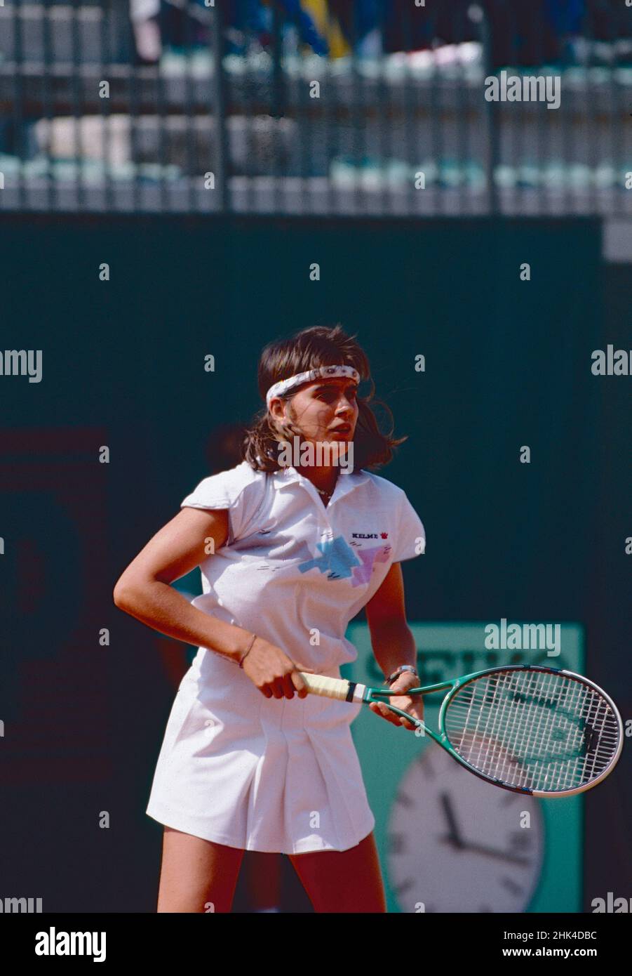 Spanish Tennis Player And Coach Conchita Martinez Roland Garros