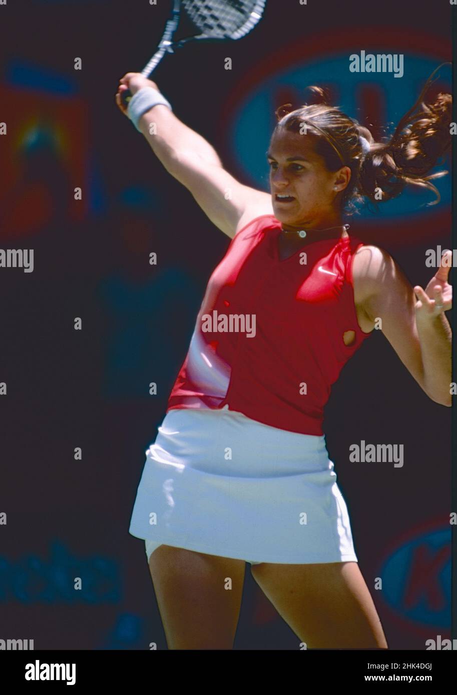 French tennis player Amelie Mauresmo, 2002 Stock Photo - Alamy