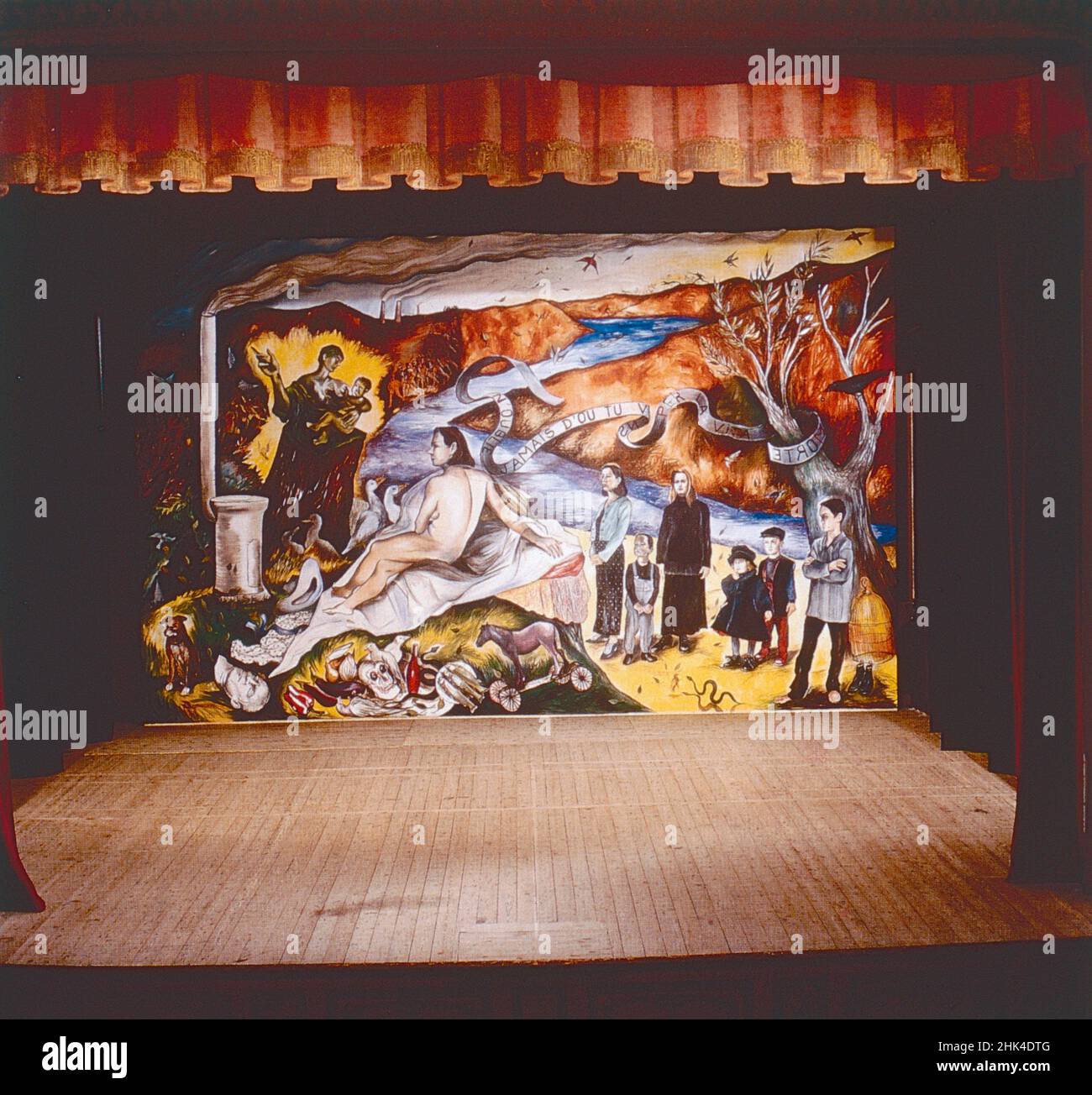 Artwork by Italian contemporary artist Carmelo Zagari, 1996 Stock Photo ...