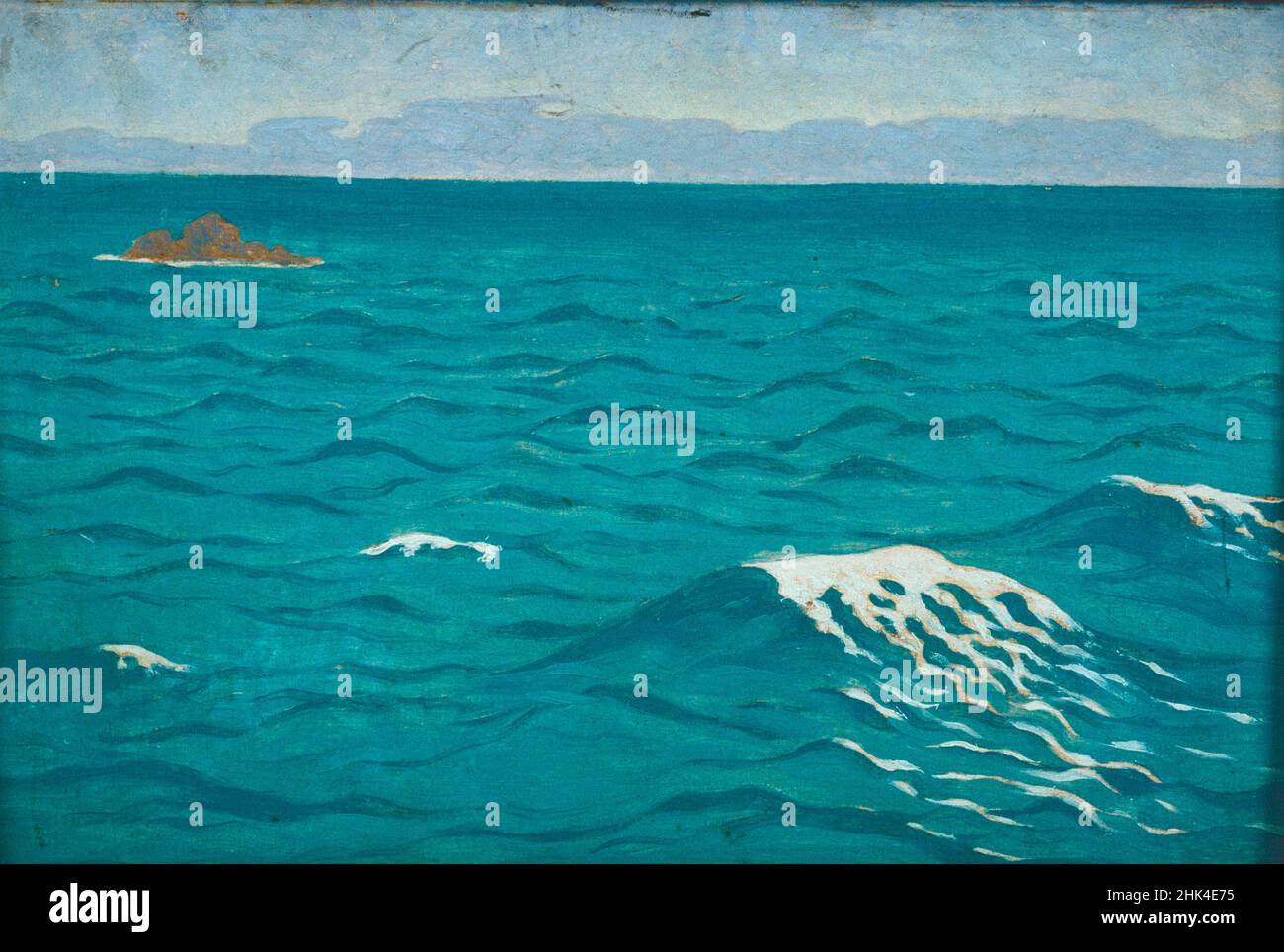 Marina, painting by French artist Alexandre Seon, 1800 ca Stock Photo ...