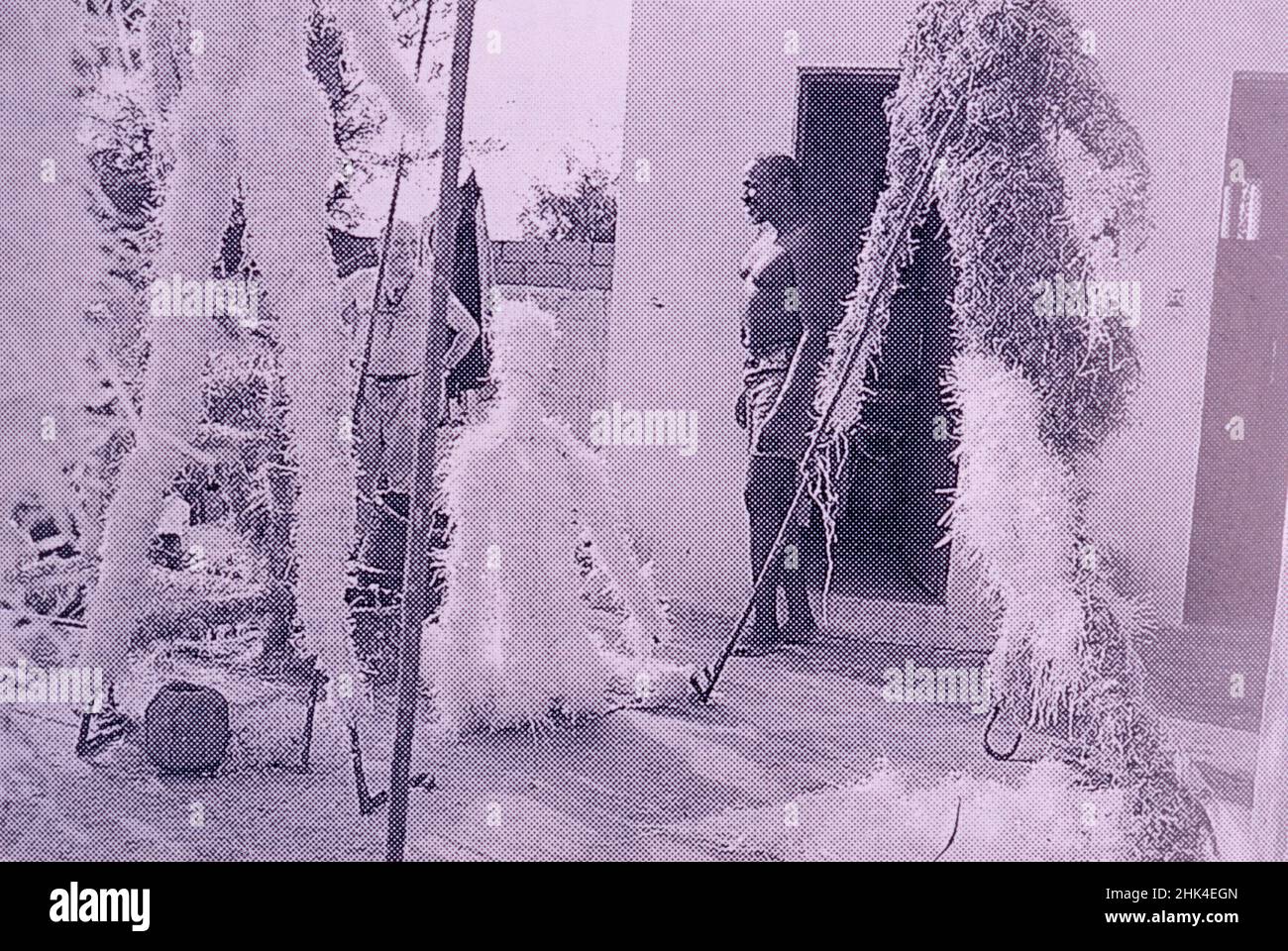 Senegalese contemporary sculptor artist Ousmane Sow during the ...