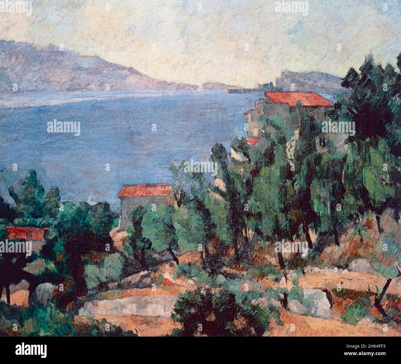 Cezanne landscape painting hi-res stock photography and images - Alamy