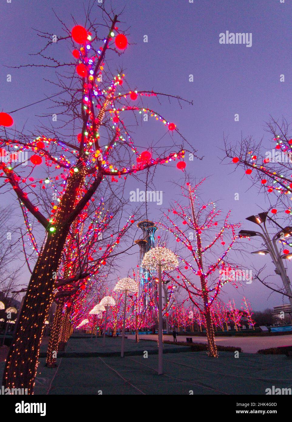 Olympic Park Observation Tower during the Beijing 2022 Olympic Winter ...