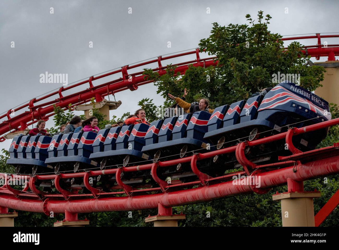 Legacy DSLR Images of Pleasure BEach Blackpool , Including the Old Wild ...