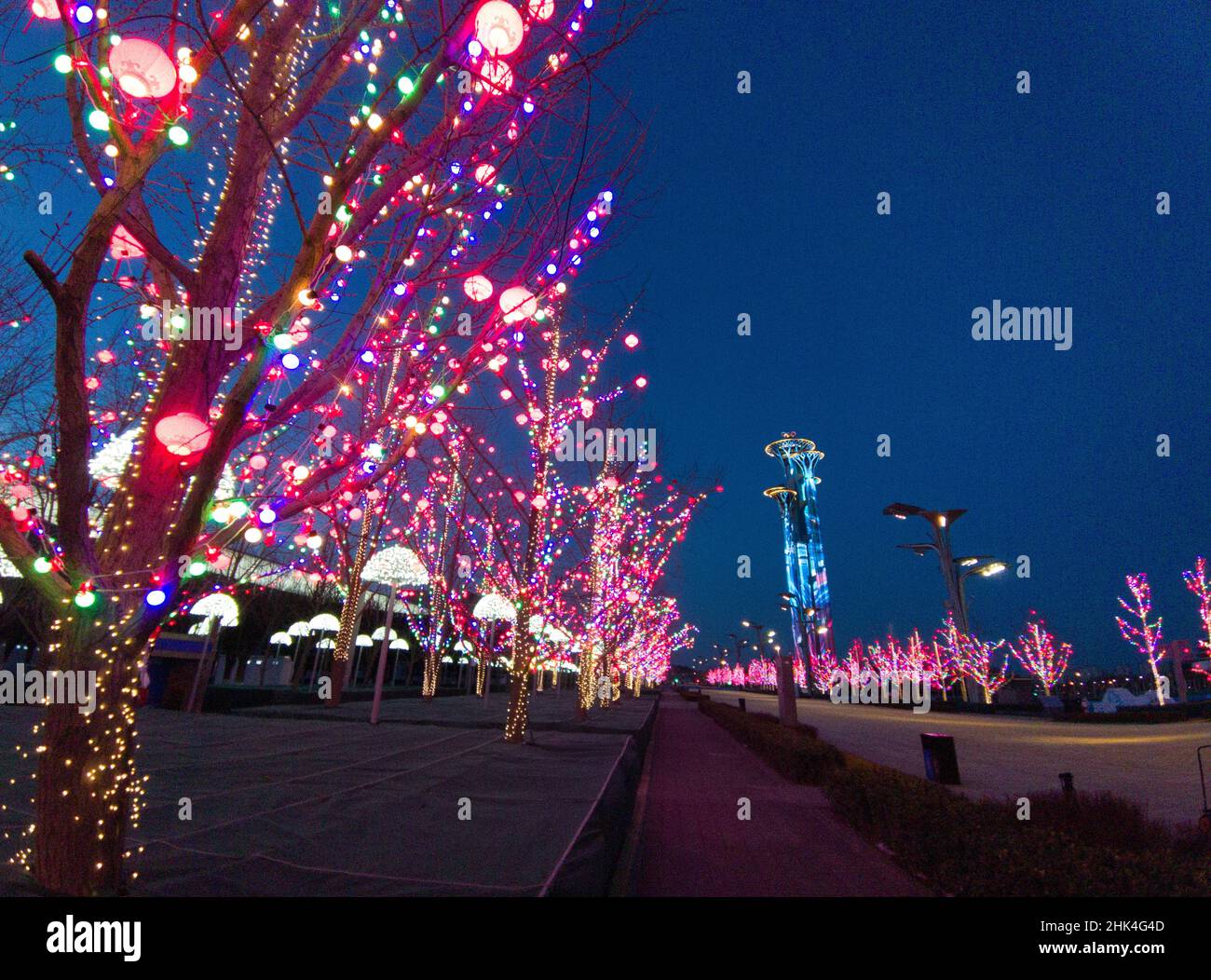 Olympic Park Observation Tower during the Beijing 2022 Olympic Winter ...