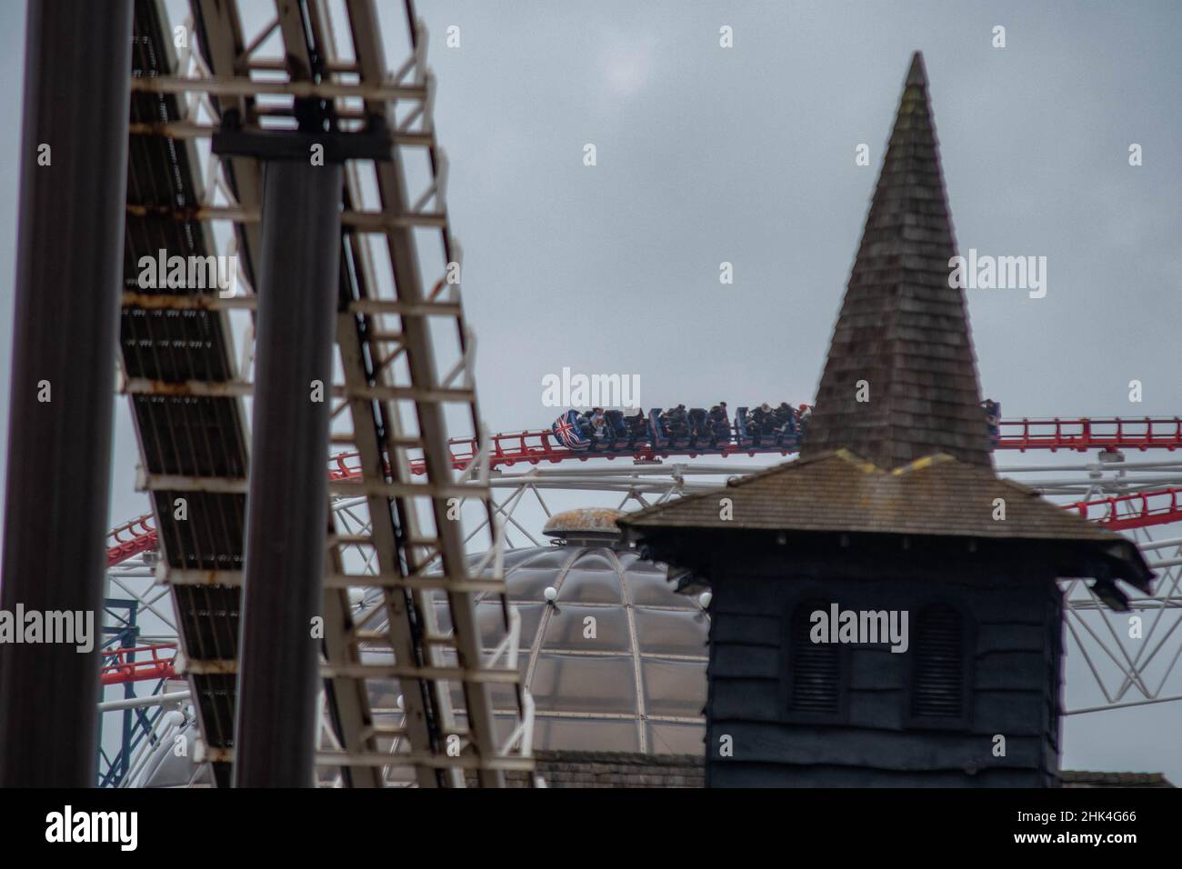 Legacy DSLR Images of Pleasure BEach Blackpool , Including the Old Wild ...