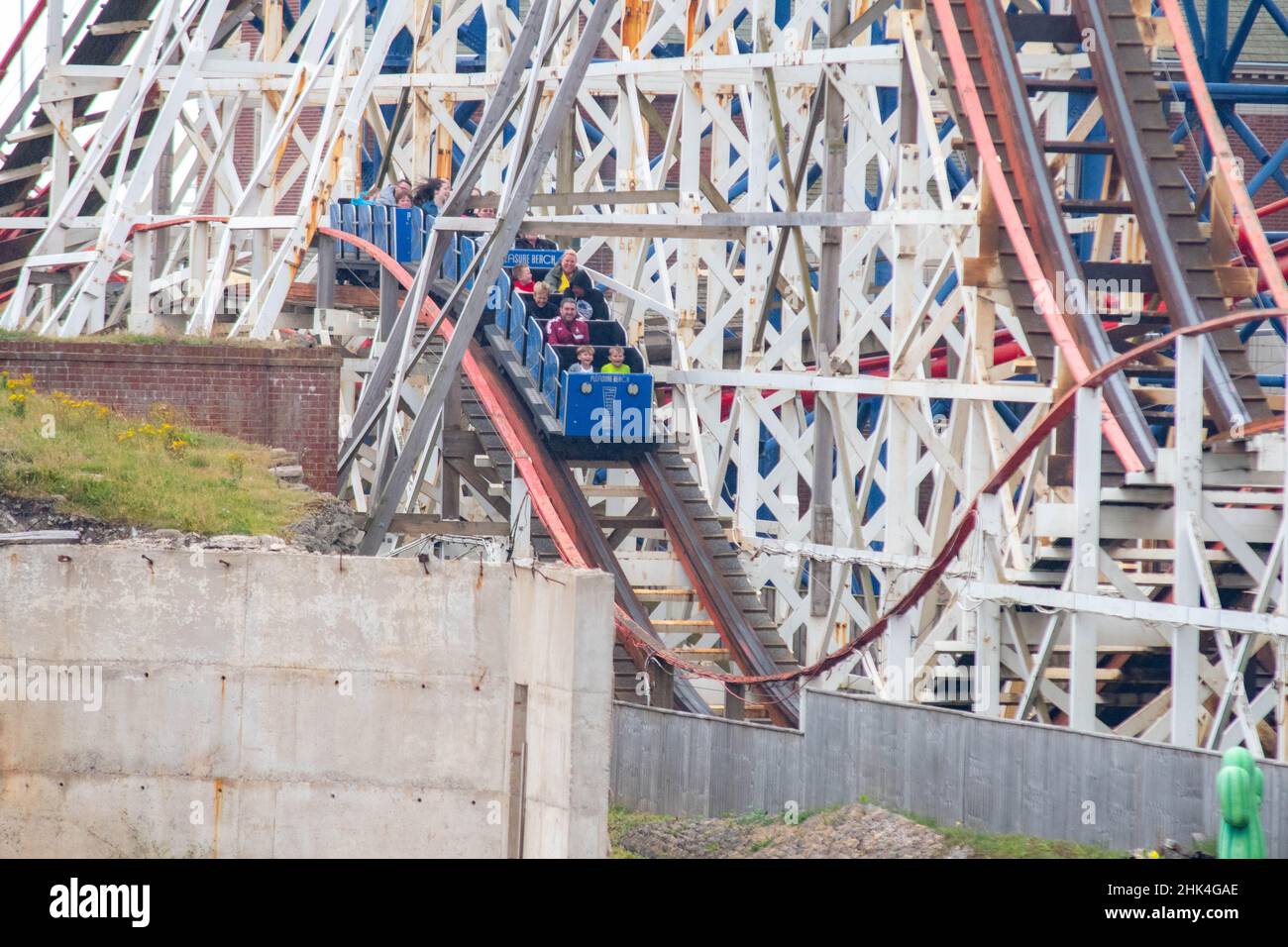 Legacy DSLR Images of Pleasure BEach Blackpool , Including the Old Wild ...