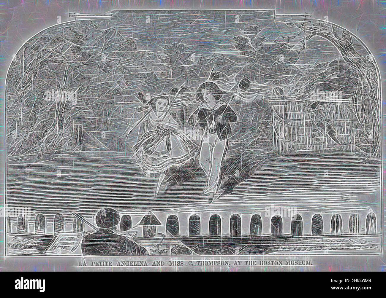 Inspired by La Petite Angelina and Miss C. Thompson at the Boston ...