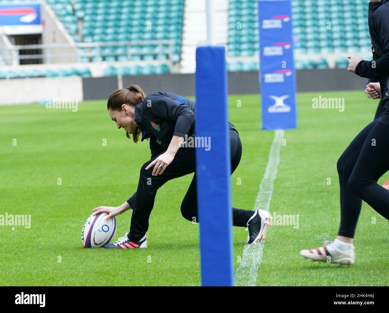 The Duchess of Cambridge, in her new role as Patron of the Rugby ...